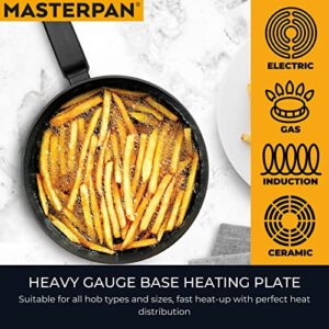 MASTERPAN Non-Stick ILAG Ultimate Everyday Frying Pan with Bakelite handle, 11", black