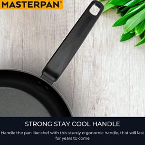 MASTERPAN Non-Stick ILAG Ultimate Everyday Frying Pan with Bakelite handle, 11", black