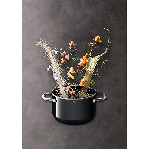 Silit Elegance Line Kochtopf mit Glasdeckel 16 cm Stewing pot 1.3 l, 1,3l, 16cm