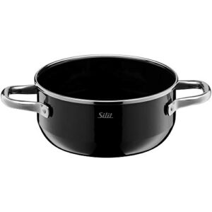 Silit Elegance Line Kochtopf mit Glasdeckel 16 cm Stewing pot 1.3 l, 1,3l, 16cm