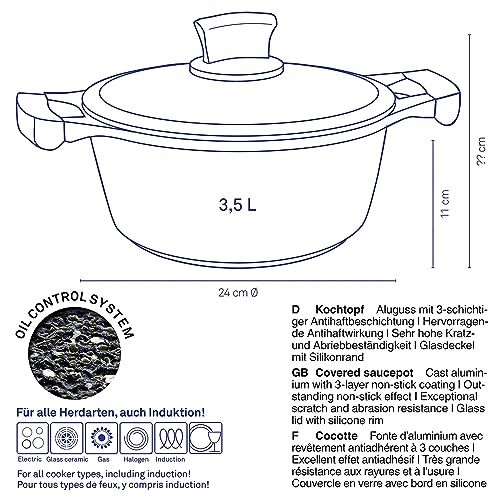 Kela Stella Nova Saucepan 3.5 Litres