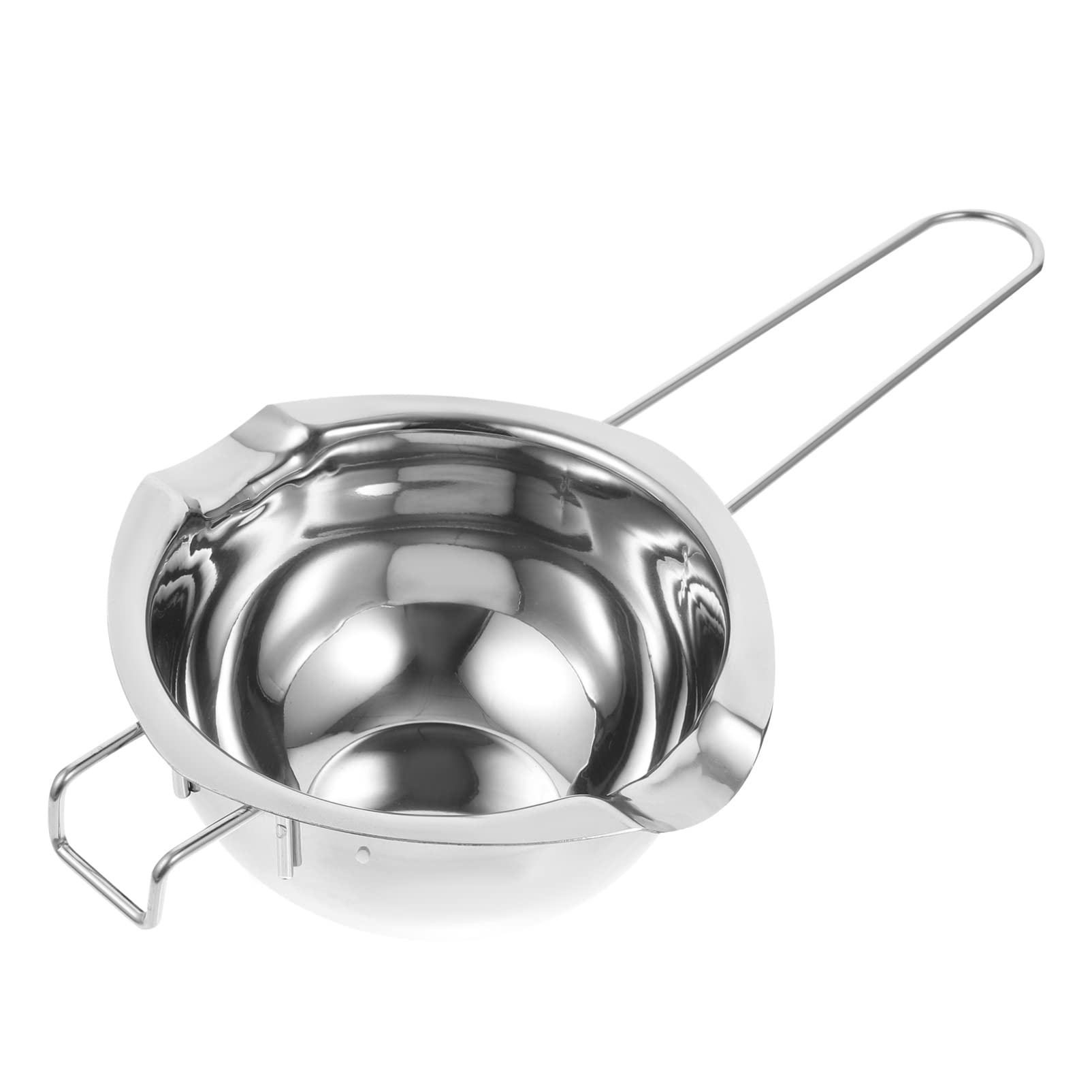 Hemoton Stainless Steel Double Boiler Pot Melting Pot Chocolate Melt Bowls Baking Pan for Butter Candy Cheese Candle Soap Making