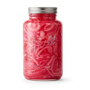 Ball Jar Rose Vintage Regular Mouth Quart Canning Jars, 4-Pack, 4 Pack