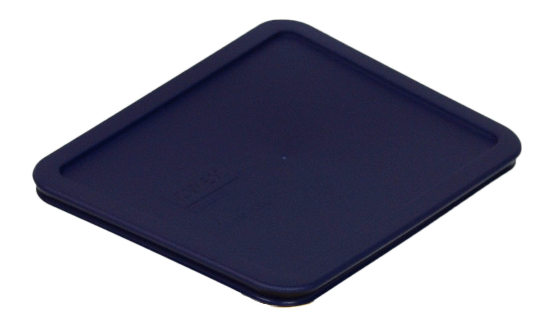 Pyrex Blue 6-cup RECTANGULAR Plastic Cover 7211-PC, 2 pack