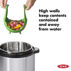 OXO Good Grips Silicone Steamer Green Medium