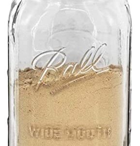 Ball Mason 32 oz Wide Mouth Jars with Lids and Bands, Set of 12 Jars.