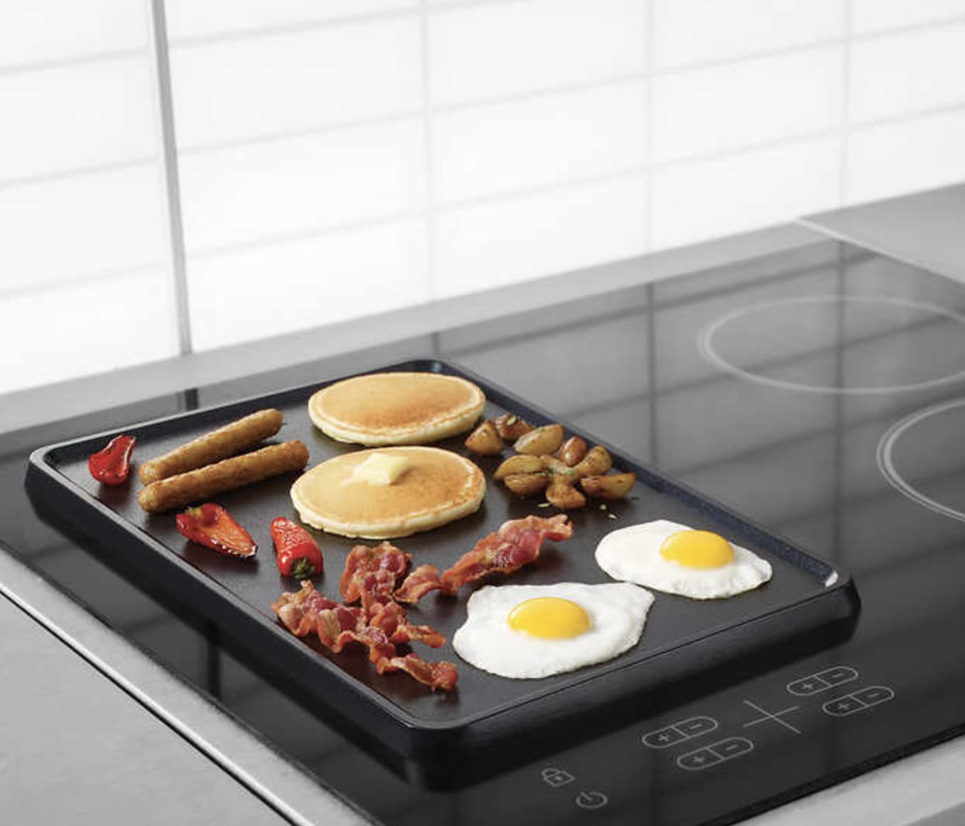 The Rock PRO Reversible Grill/Griddle Pan