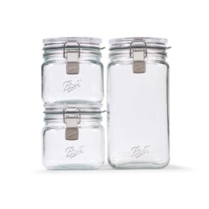 ball storage latch jars, 3-pack