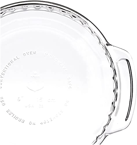 Anchor Hocking Oven Basics 6-Inch Mini Pie Plate, Set of 6