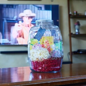 Anchor Hocking 2.5 Gallon Glass Barrel Jar with Lid