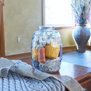 Anchor Hocking 2.5 Gallon Glass Barrel Jar with Lid