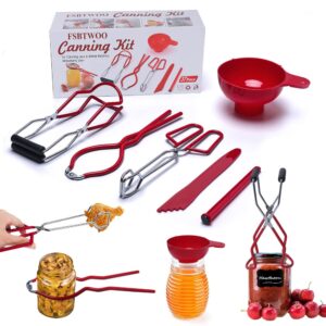 canning supplies starter kit, home canning kit tools set for 37pcs kitchen, durable and comfortable material, non-slip and easy to control when in use, a good set of canning accessories equipment.