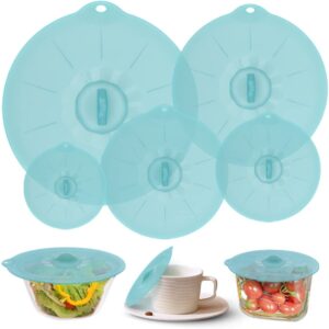 silicone lids for food storage - silicone bowl covers bpa free silicone suction lids silicone microwave cover silicone pot covers for cups pots pans oven fridge