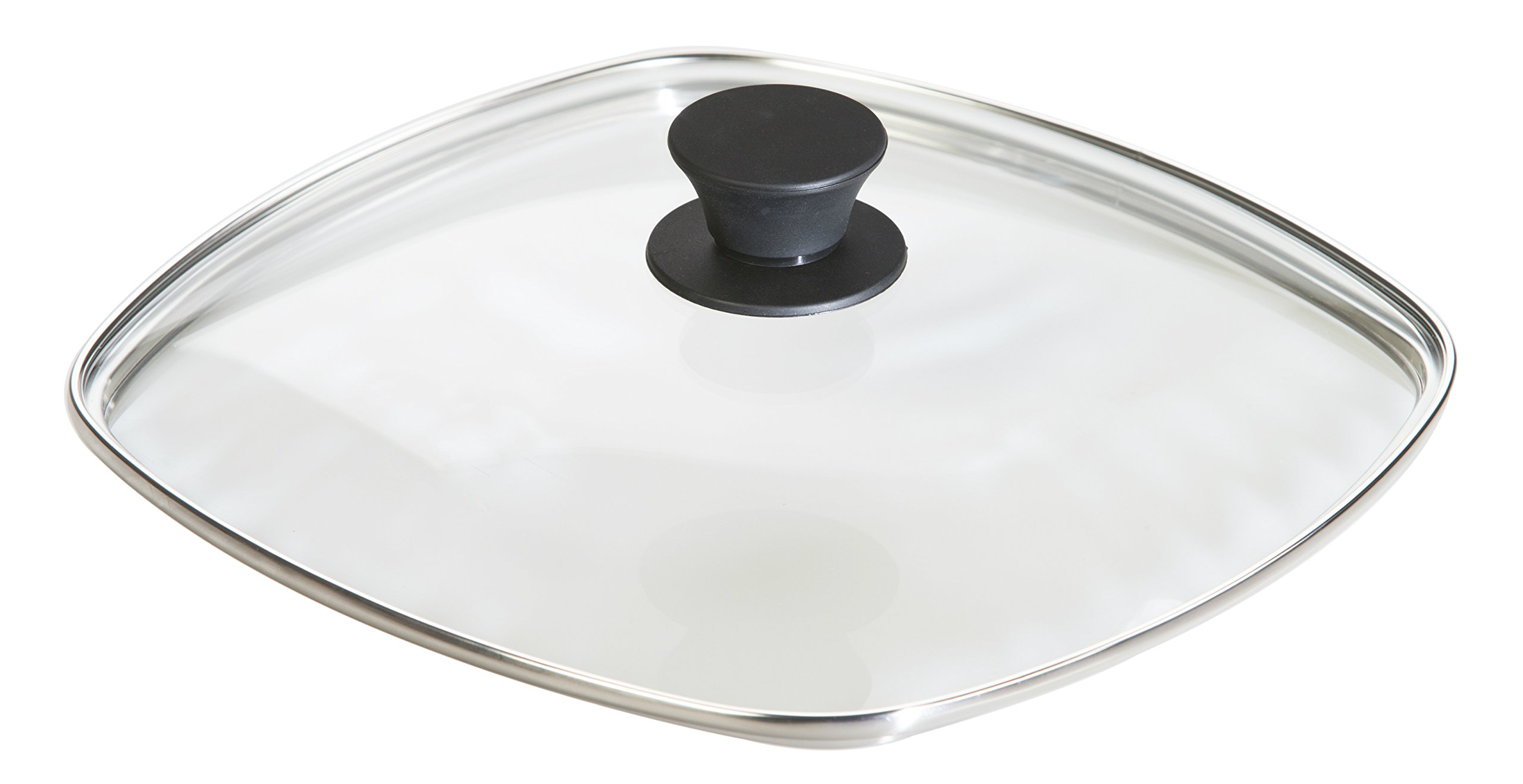 Lodge Manufacturing Company GLSQ10 Tempered Glass Lid, 10.5", Clear