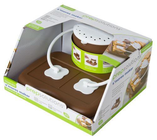 Progressive Prep Solutions Microwave S'mores Maker, Brown/White