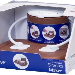 Progressive Prep Solutions Microwave S'mores Maker, Brown/White