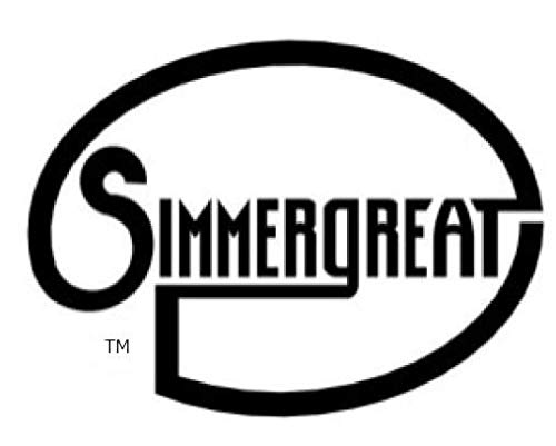 SIMMERGREAT - CAST IRON COOKWARE, STOVE TOP HEAT DIFFUSER, TEMPERATURE CONTROL, PARTIAL FLAME GUARD