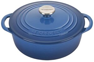 le creuset enameled cast iron shallow round oven, 2.75 qt., marseille