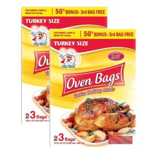 Home Select Oven Bags Turkey Size - 3 Ct. (Pack of 2)6