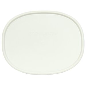 corningware f-2-pc oval french white 2.5-qt or 1.5-qt lid