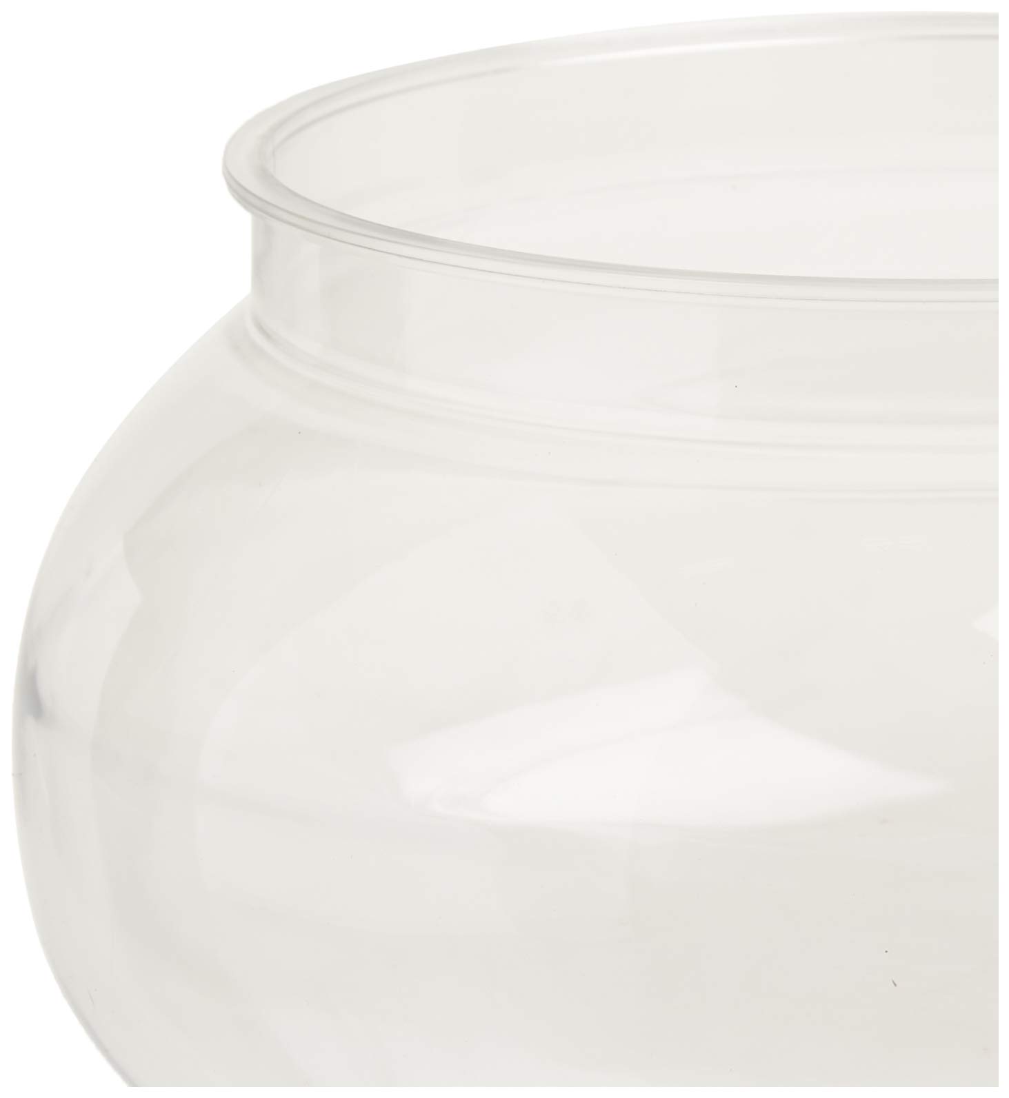 Clear Plastic Short Round Pedestal Jar - 6.25", 1 Piece - Perfect for Weddings, Birthdays & Celebrations