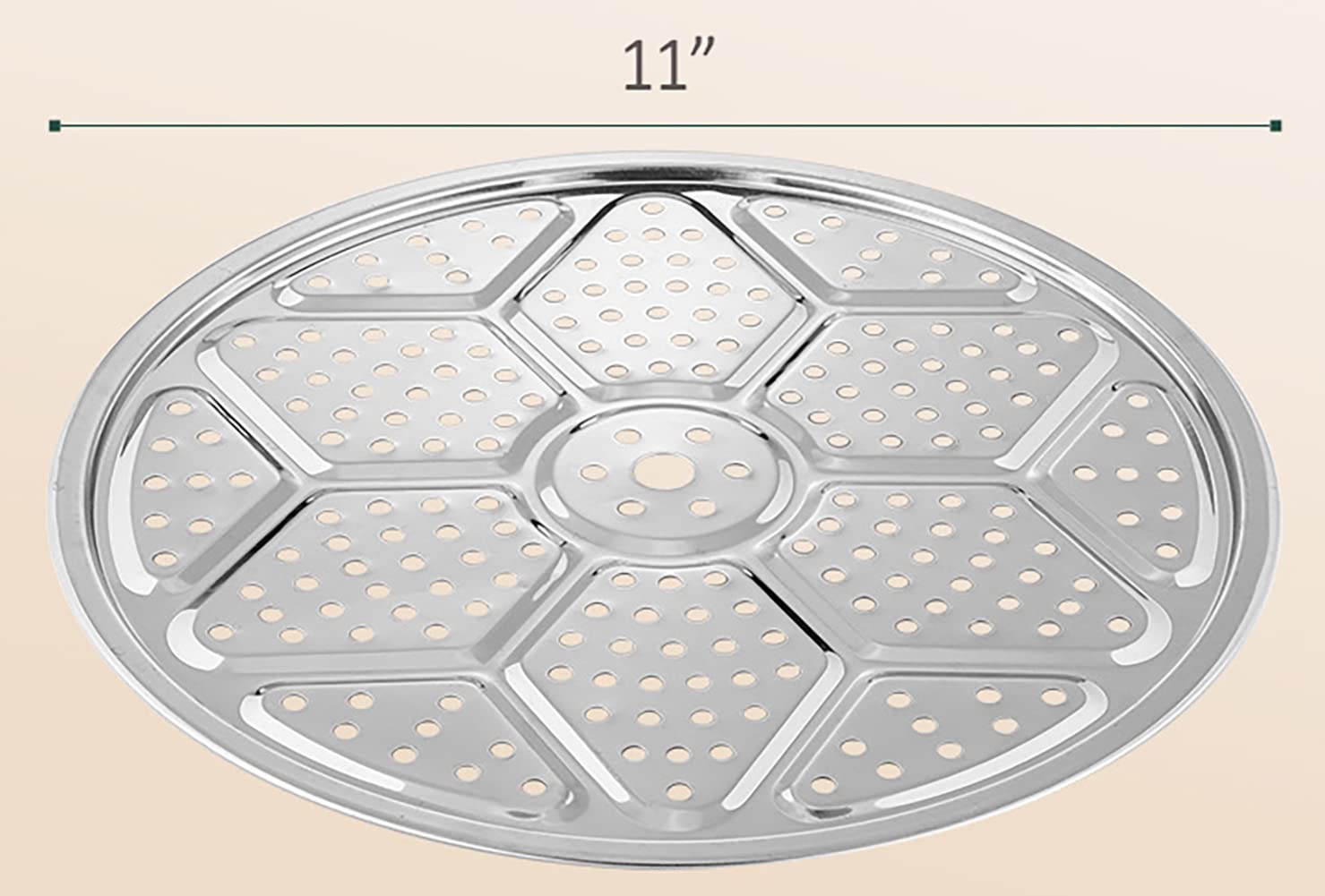 HapWay 2 Pack 11” Pressure Cooker Canner Rack Stainless Steel Canning Racks for Pressure Canner - - Compatible with Presto, All-American and More