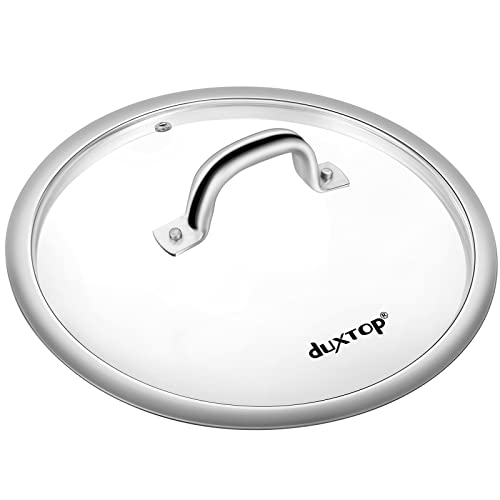 Duxtop Cookware Glass Replacement Lid (Interior Diameter: 7inch, Exterior Diameter: 7-5/8inch)