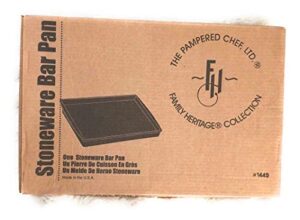 the pampered chef large bar pan 14.75" x 10.5"