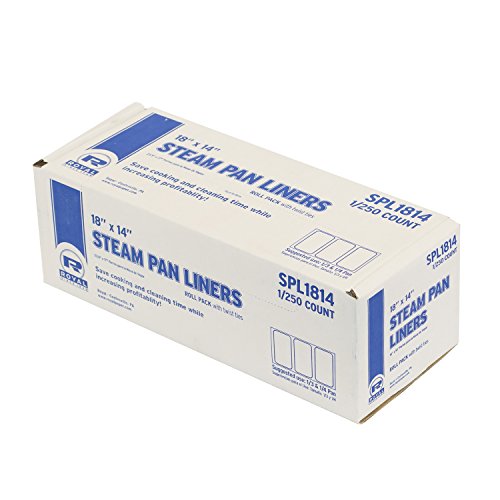 Royal 18" x 14" Steam Pan Liners with Twist Ties, Package of 250