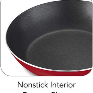 NEW 9-Piece Simple Cooking Nonstick Cookware Set (Red)