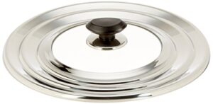 excelsteel universal lid, 12-1/4", stainless steel