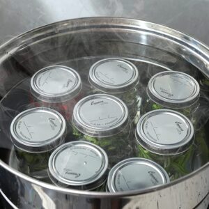 120-Count, Wide Mouth Canning lids for Ball, Kerr Jars,Split-Type Jar Lids Leak Proof Food Grade Material,100% Fit & Airtight for Wide Mouth Jars