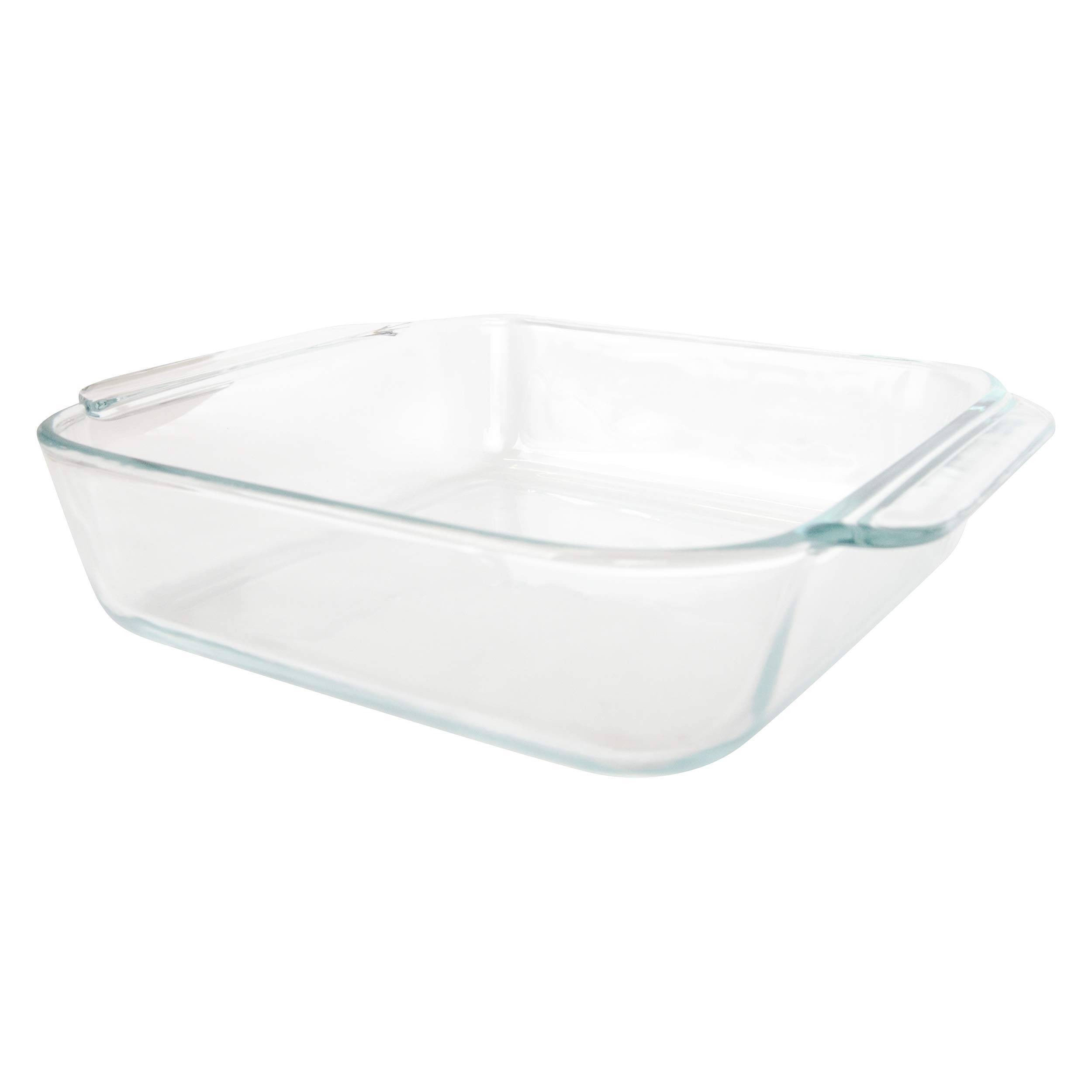 Pyrex 8" Square Baking Dish with Blue Plastic Lid