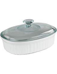 corningware french wite 1.5 quart oval