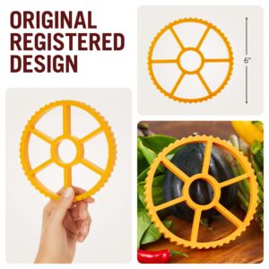 Fun Rotelle-Shaped Silicone Trivet/Hot Pads for Kitchen from a Series of Pasta-Inspired Kitchen Gadgets | Cool Hot Pads to Protect The Countertop | Original Kitchen Accessories | by Monkey Business