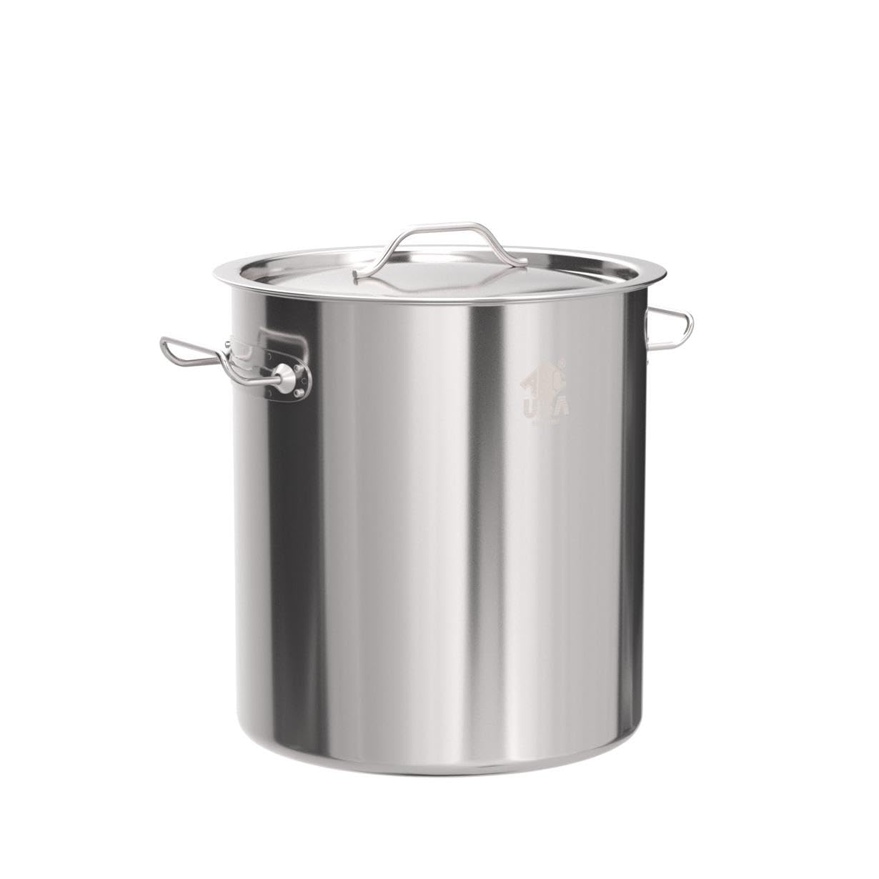 ARC 40QT Stainless Steel Stock pot 6-Piece For Seafood Boil Pot with Basket and Steamer Rack,Cookware for Crawfish Crab Shrimp Lobster Boiling Pot, Turkey Fryer Pot, Tamale Steamer Pot with Strainer