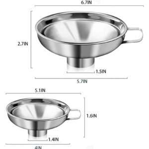 Cedilis 4 Pieces Canning Kit, 1PC Canning Rack+ 1PC Canning Jar Lifter Tong+ 2PC Canning Funnels, Stainless Steel Canning Supplies Canning Rack and Canning Tong for Mason Jars