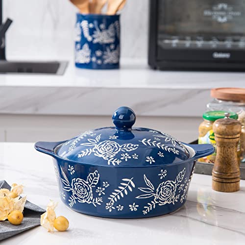 Wisenvoy Casserole Dish With Lid Casserole Dish Casserole Dishes For Oven Baking Dishes For Oven Ceramic Baking Dish