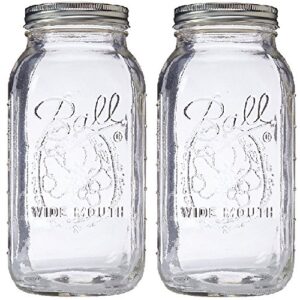 Ball 64 ounce Jar, Wide Mouth, Pack of 2