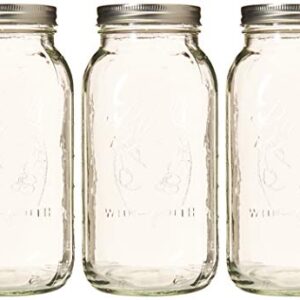 Ball 64 ounce Jar, Wide Mouth, Set of 3