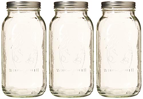 Ball 64 ounce Jar, Wide Mouth, Set of 3