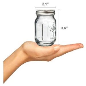 Ball Mini 4 Oz Miniature Storage, 24 Jars, Clear