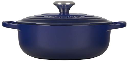 Le Creuset Enameled Cast Iron Signature Sauteuse Oven, 3.5 qt., Indigo