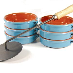 Mediterranean Blue Crema Catalana Dessert Set by La Tienda