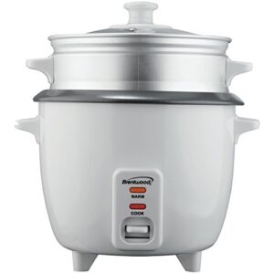 steamer attachment included, non-stick coated inner pot, automatic keep warm