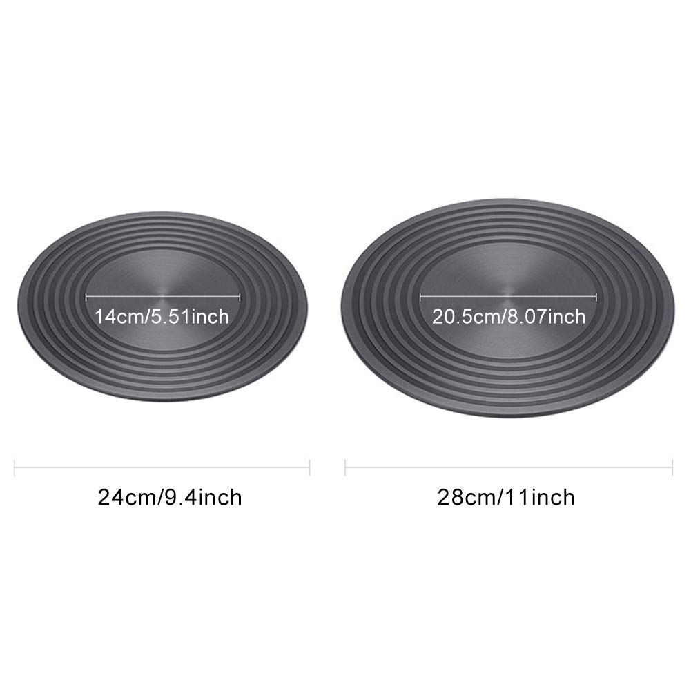 Heat Diffuser, Heat Conduction Plate Cooking Non-stick Kitchen Thickened Non-Slip For Gas Stove Induction Electric Stovestovetop Gas Stove Top, Energy Saving Heat Conducting Plate(size:24x0.4cm)