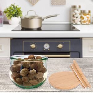 Bamboo Weck Jars Lid