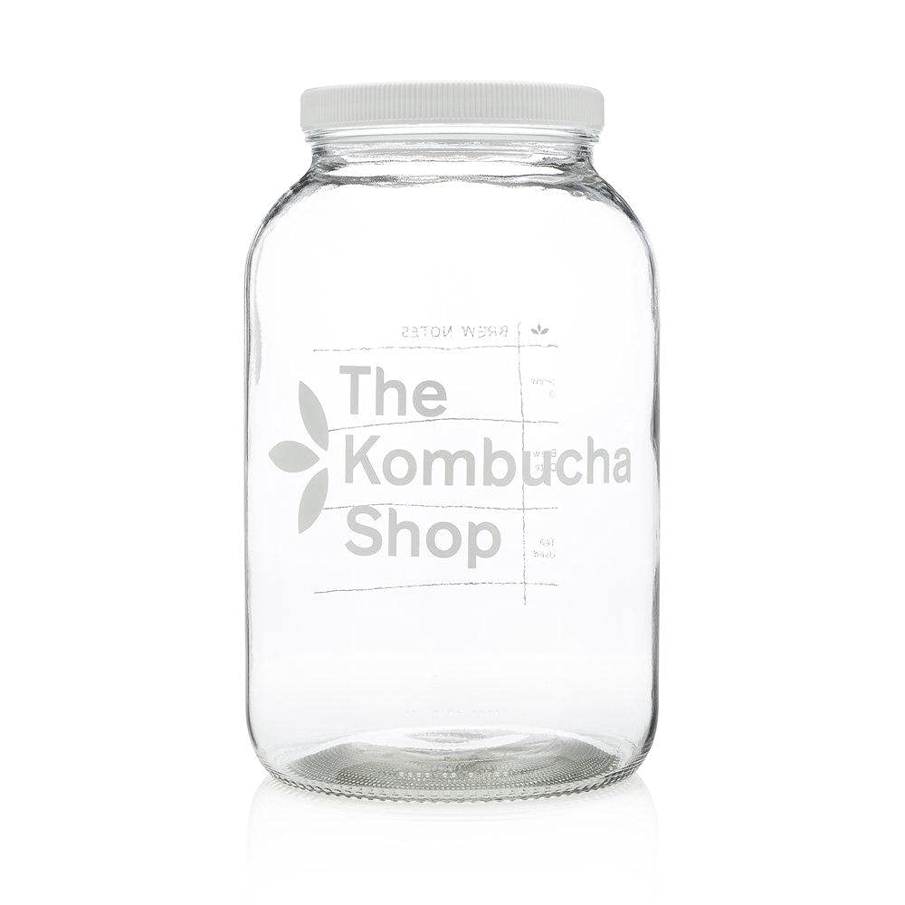 The Kombucha Shop - 1 Gallon Kombucha Brew Jar with Wide Mouth