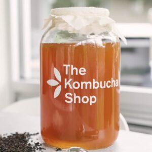 The Kombucha Shop - 1 Gallon Kombucha Brew Jar with Wide Mouth