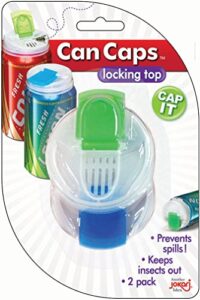 jokari snap and sip can caps, pack of 2